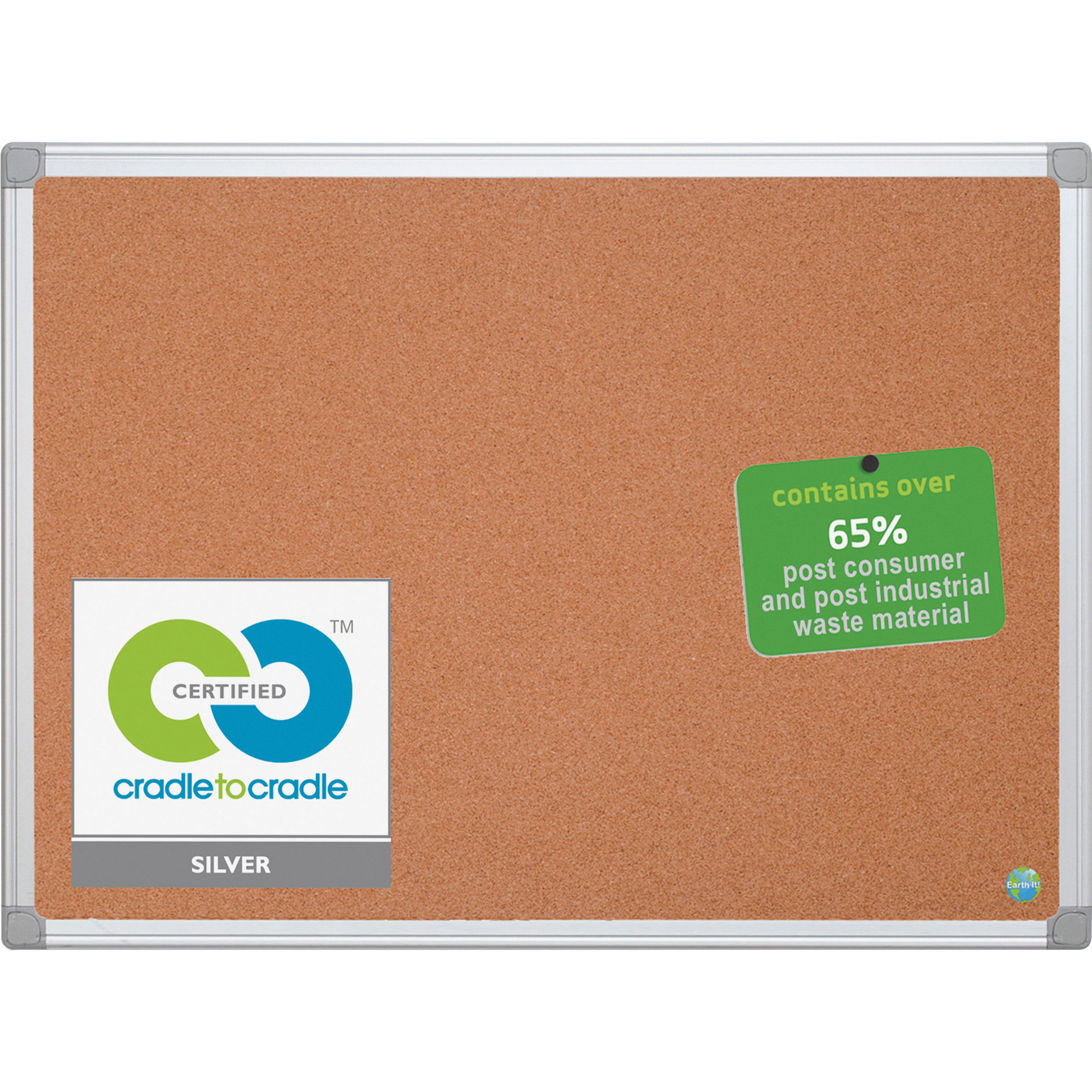 Bi-silque Visual Communication Product, Inc. Wall Mounted Bulletin ...