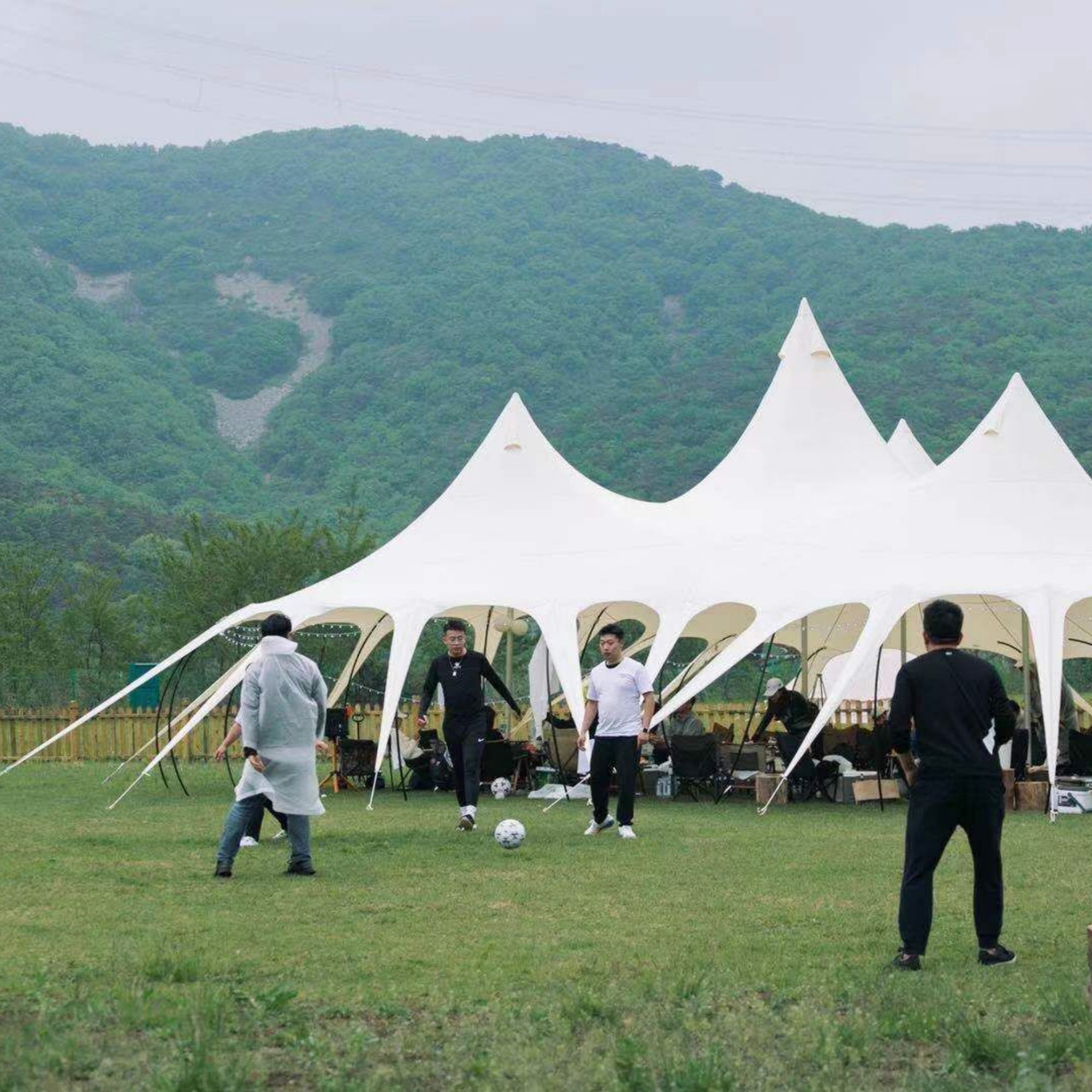 CHENGGUHENGXIN Thincker Canvas Waterproof Portable Tarp Multifunctional ...