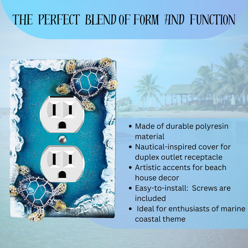 Decor Idea Animals Duplex Outlet Standard Wall Plate | Wayfair