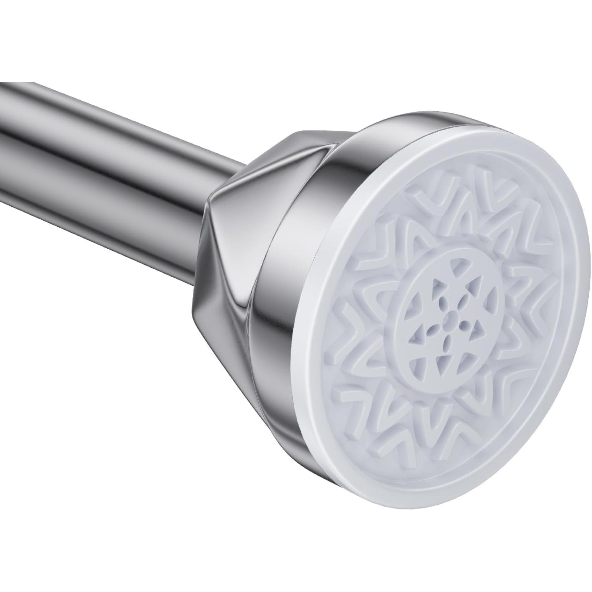 Textiles Hub Tringle de rideau de douche sans perceuse Tringle de ...