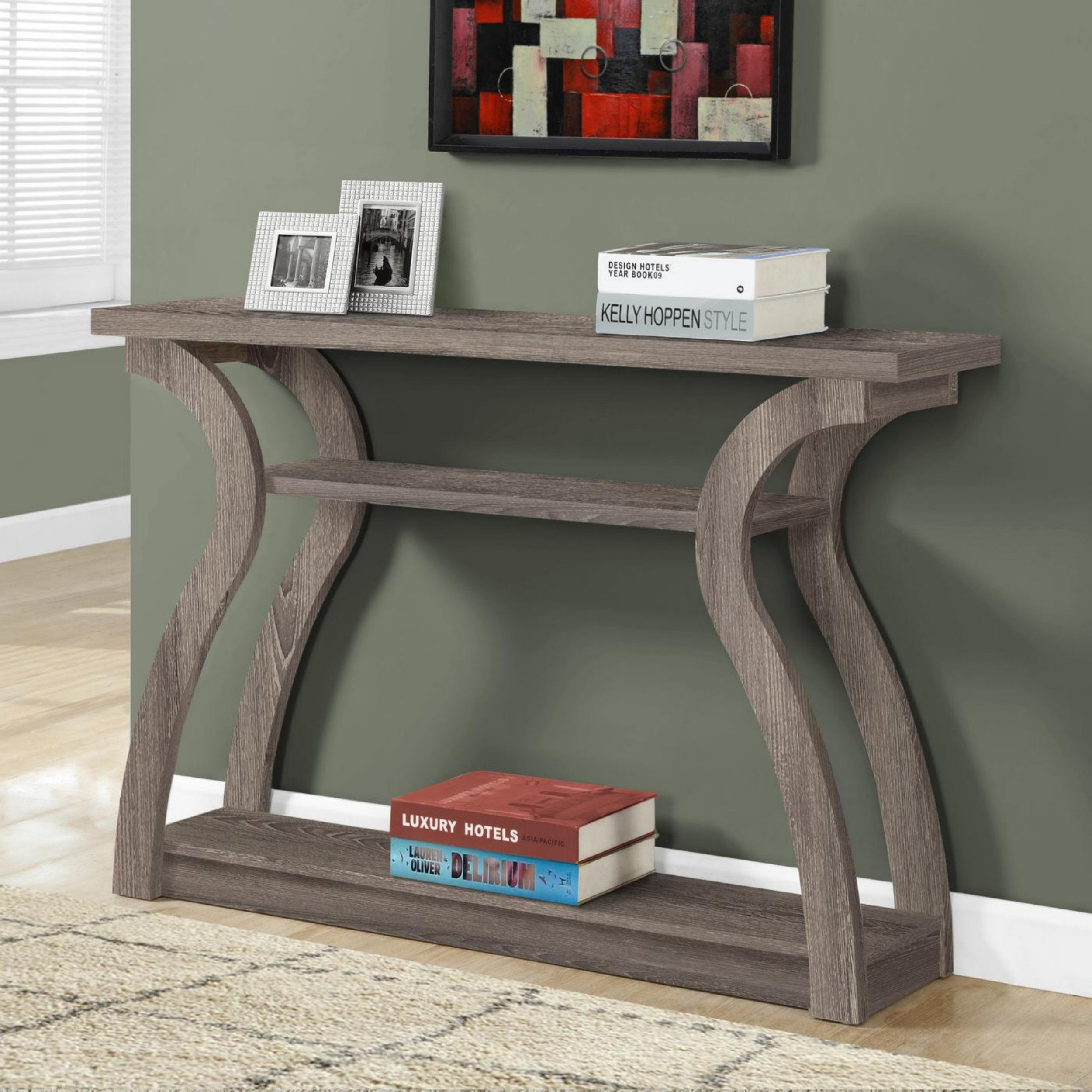 Winston Porter Simple Retro Entrance Console Table | Wayfair