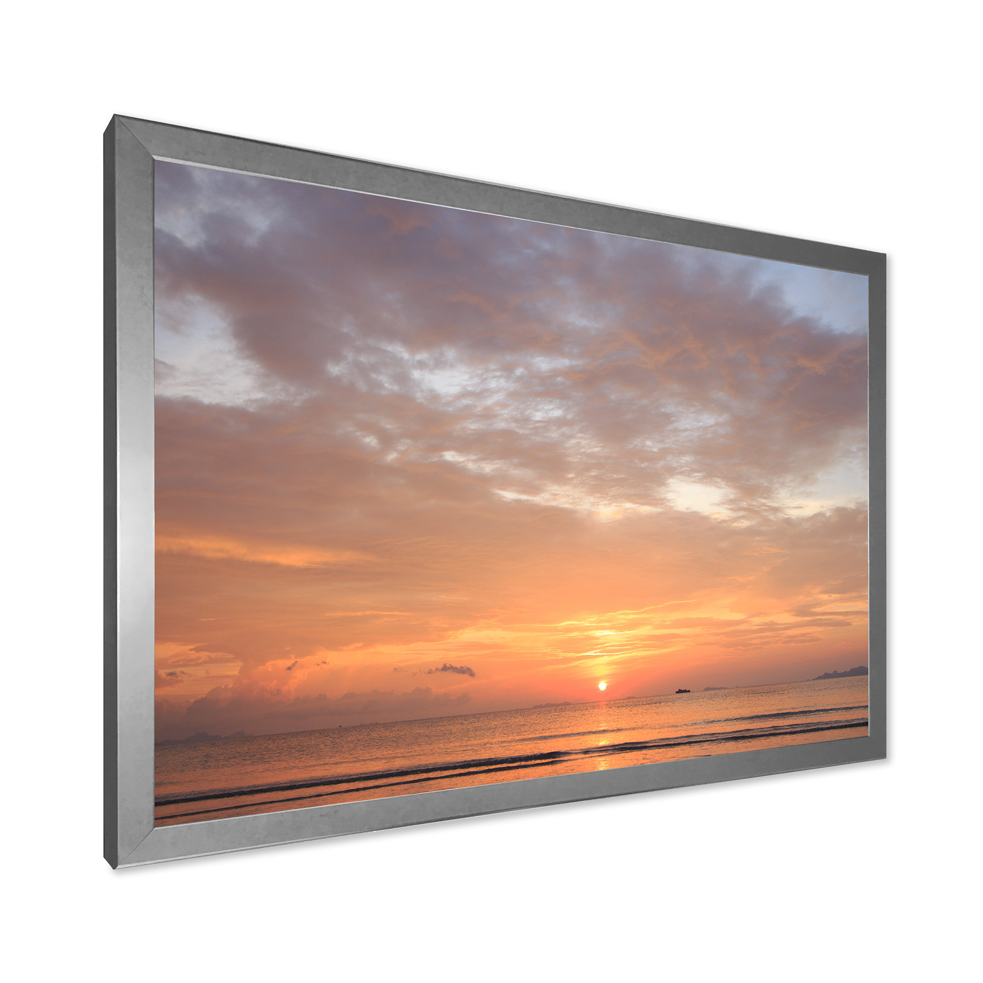 Highland Dunes Dramatic Panoramic Tropical Sunset VI - Nautical ...