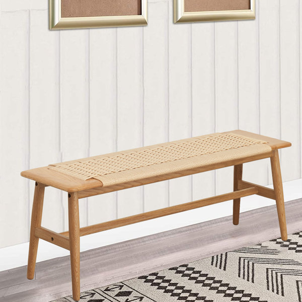 George Oliver Banc en bois - Wayfair Canada
