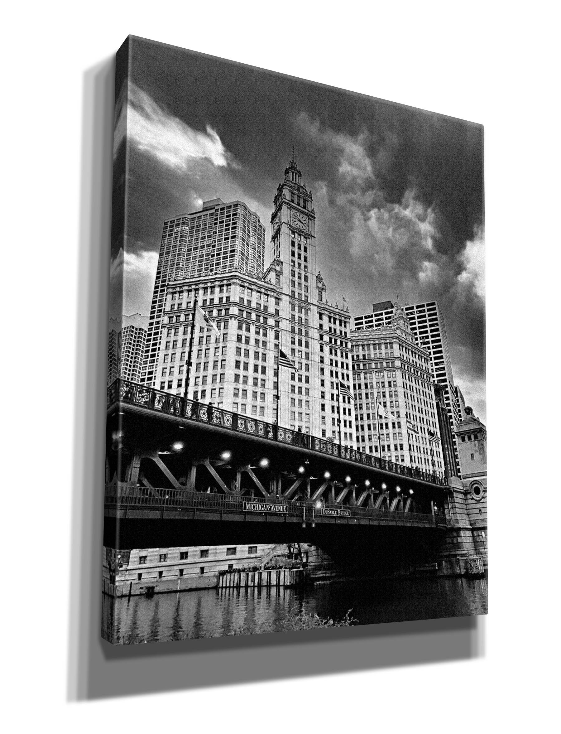Williston Forge 'The Old Chicago' by Dante Plata Canvas Wall Art | Wayfair