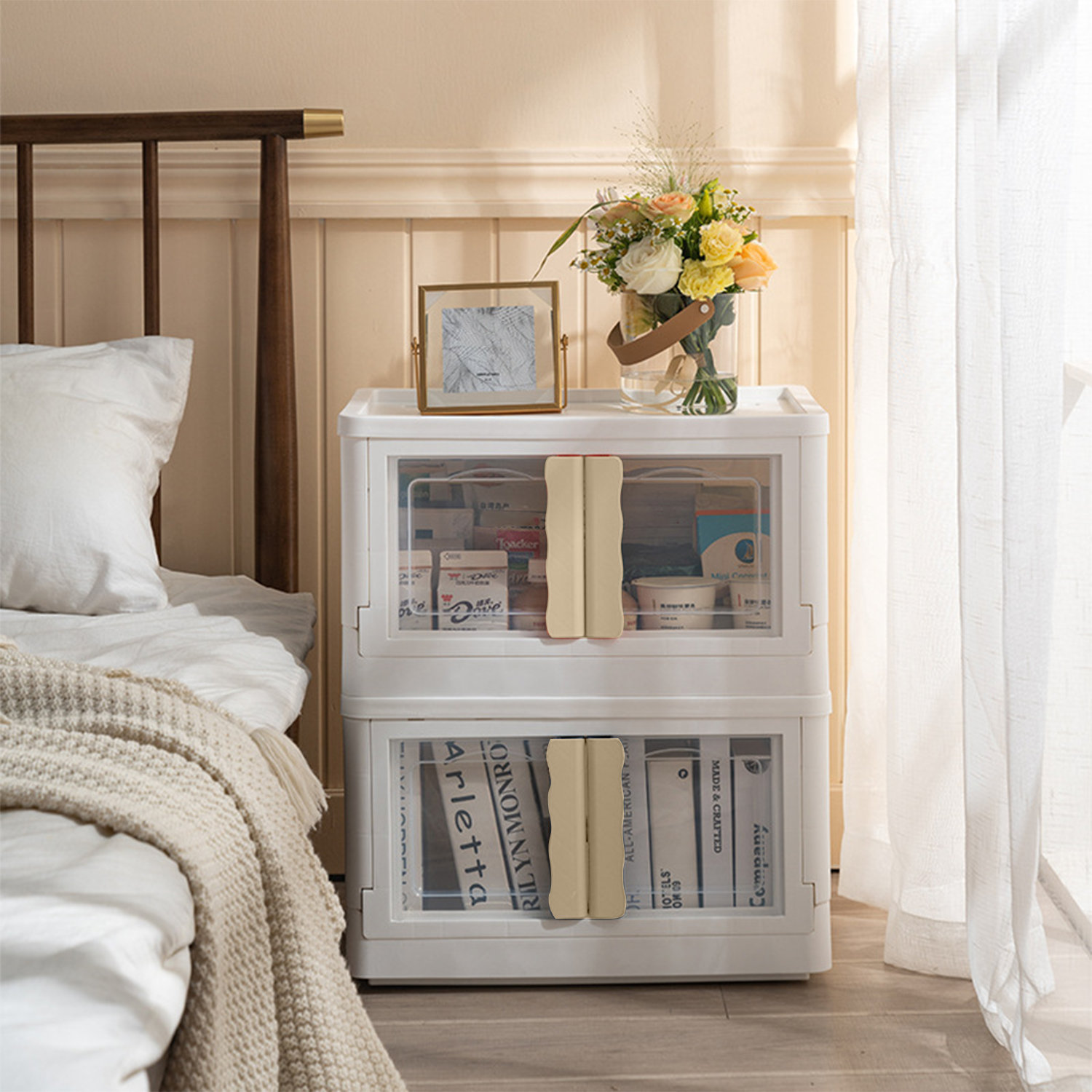 Rebrilliant Plastic Bin Set (2 Pack) & Reviews | Wayfair