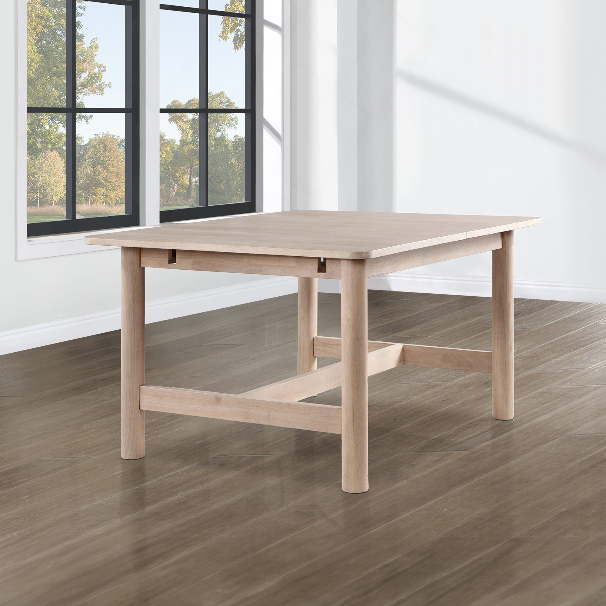 Ophelia & Co. Gabby - Dining Table - Light Brown | Wayfair