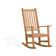 Oxford Garden Classic Teak Rocking Chair & Reviews | Wayfair