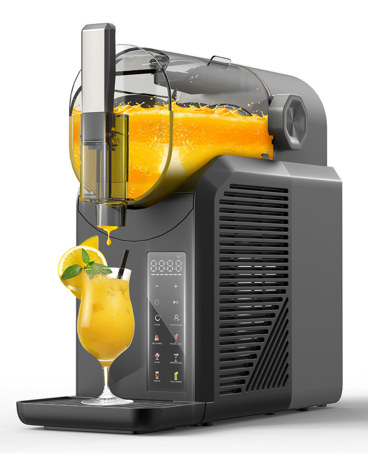 GREENEVER Slushie Machine, 15-Minute Slushy Machine(Fastest Results ...