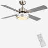 Latitude Run® Blayten 4 - Blade LED Standard Ceiling Fan with Remote ...