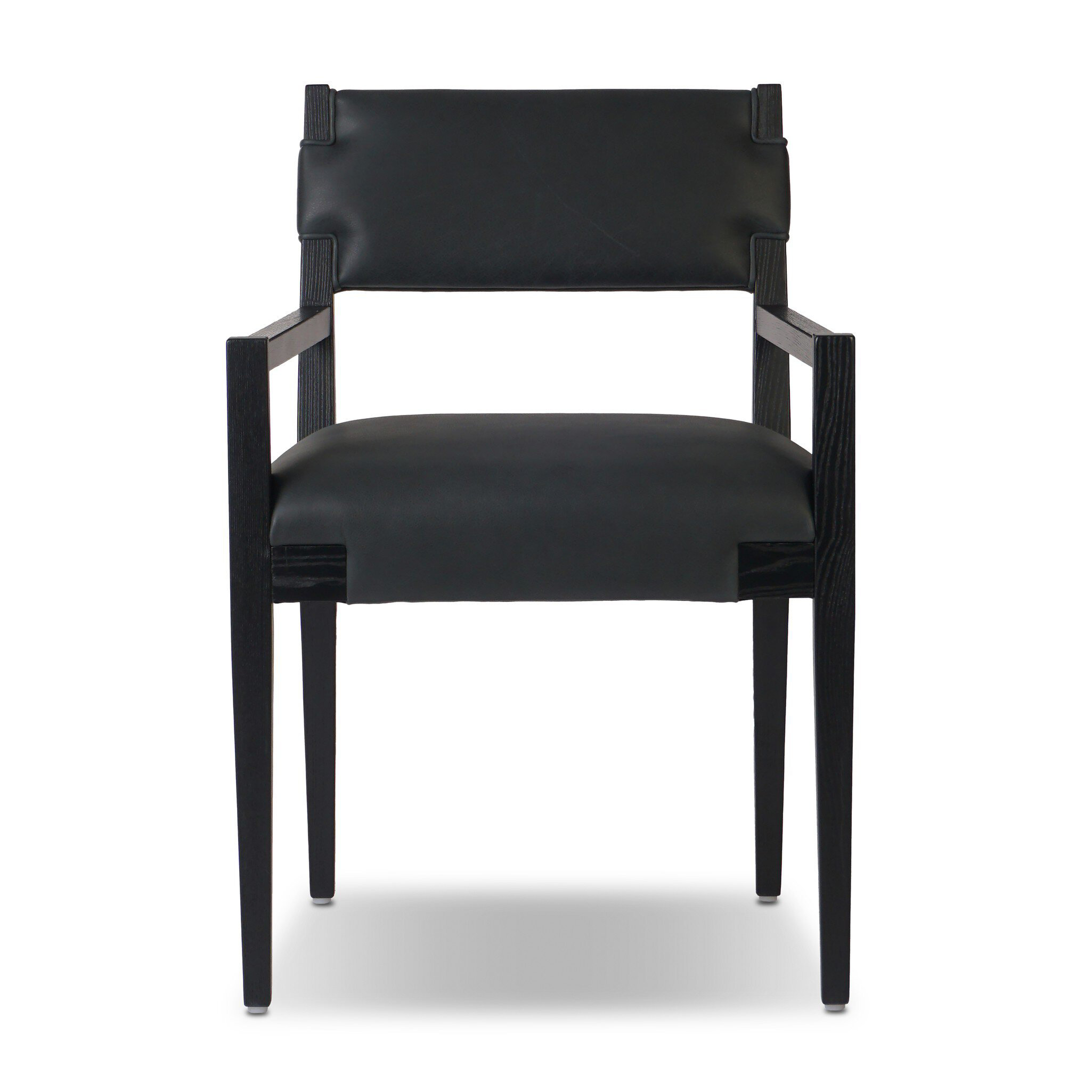 Corrigan Studio® TAMARI Dining Arm Chair-Brickhouse Black | Wayfair