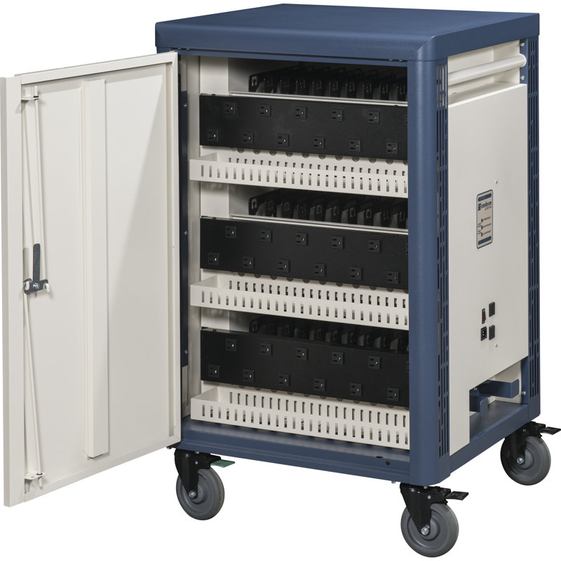 Datum Storage Tekcart Prime 36 Compartment Laptop Storage Cart | Wayfair