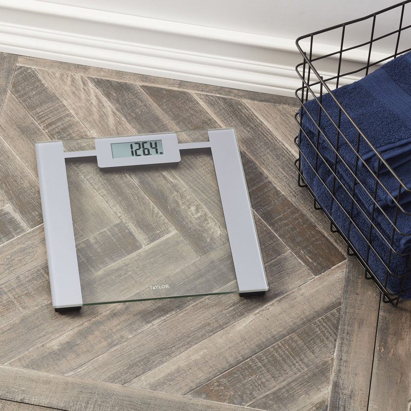 Taylor Digital Glass Scale With Grey Accents | Wayfair