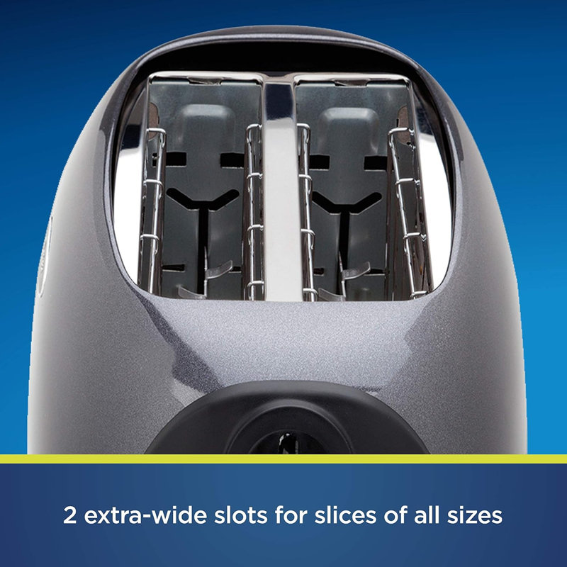 Oster 2-Slice Extra Wide Slot Stainless Steel Toaster with Advanced ...