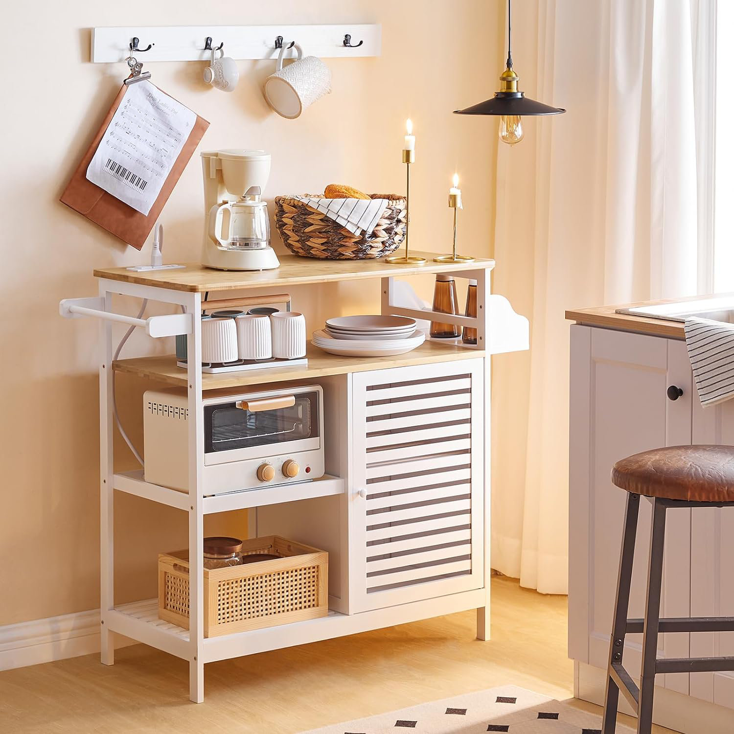 Ebern Designs Kitchen Island With Storage, Kitchen Island Table With ...