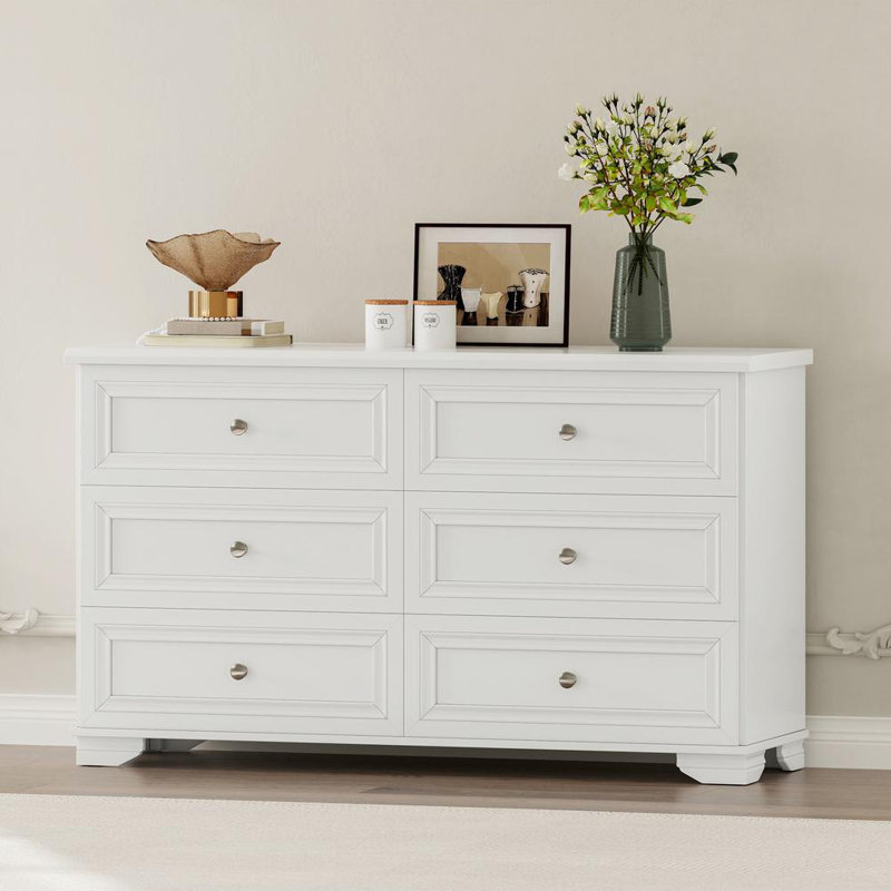 Latitude Run® 6 Drawers Elegant Design Dresser | Wayfair