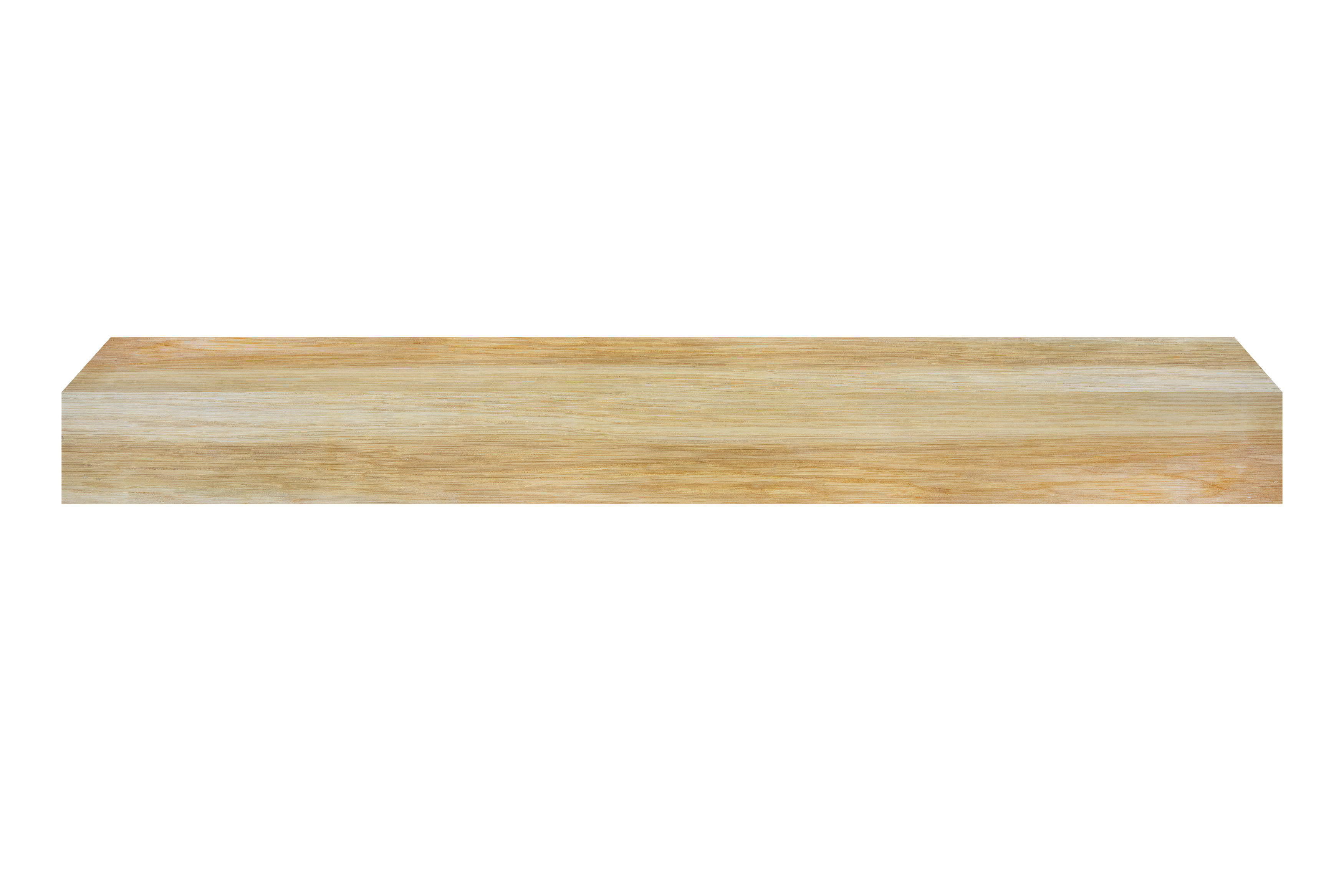 Loon Peak® Jadeth 2 Piece Oak Solid Wood Floating Shelf | Wayfair