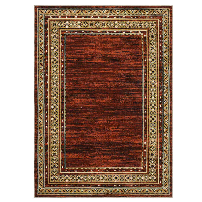 Winston Porter Washable Modern Rugs for Living Room Soft Geometric Area ...