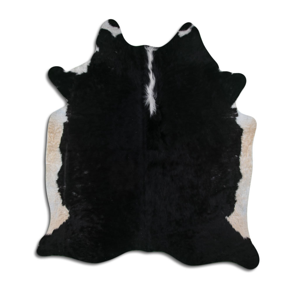 Foundry Select Balcer Handmade Cowhide Novelty 6' x 7' Cowhide Area Rug ...