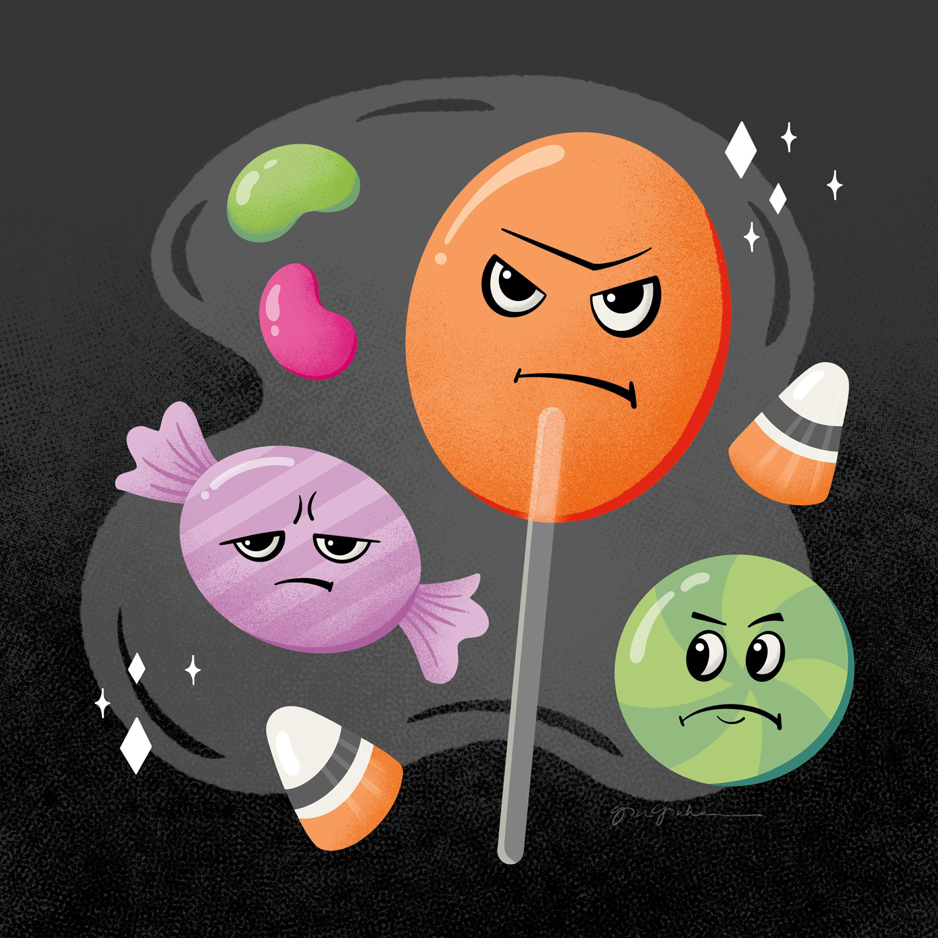 Trinx Harberd Hocus Pocus III by Gia Graham - Wrapped Canvas Print ...