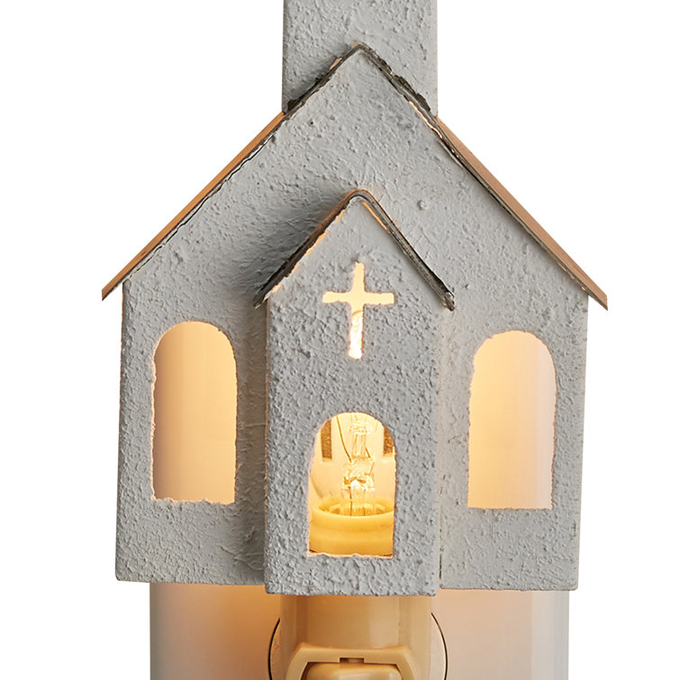 ParkDesignsSplitP Church Night Light | Wayfair