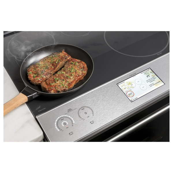 Café 30" 5.3 cu. ft. Smart Slide-in Electric Range with Convection ...