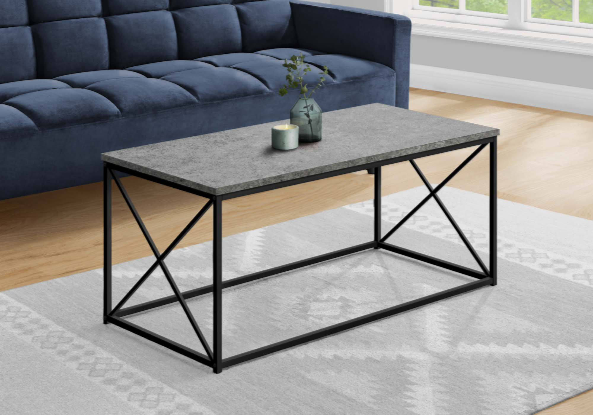 Latitude Run® Coffee Table, Accent, Cocktail, Rectangular, Living Room ...