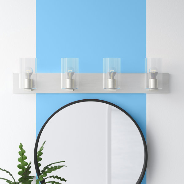 Hashtag Home Mollie 4-Light Vanity Light & Reviews | Wayfair