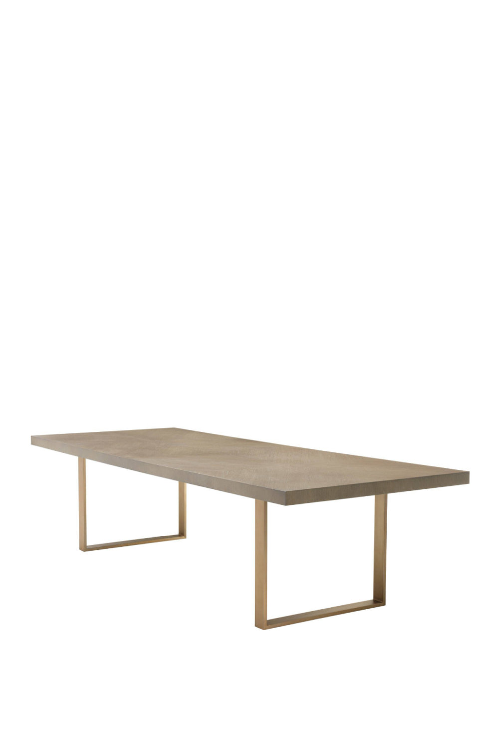 Eichholtz Borghese Solid Wood Top Metal Base Dining Table | Wayfair