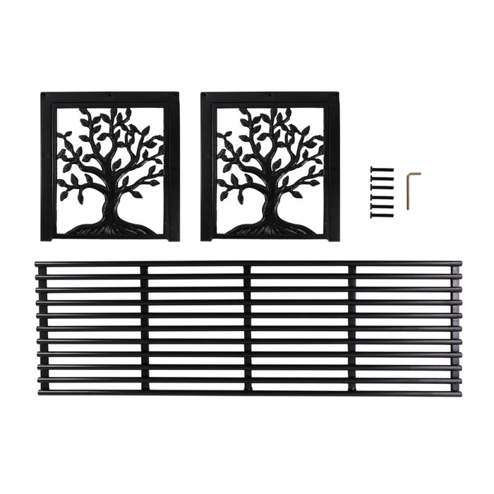 Evergreen Enterprises, Inc Tree of Life Iron Garden Bench | Wayfair