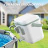 CHUANGWENYI Pool Cooler For Above Ground Pools, Insulated Poolside ...