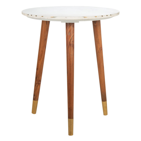 Wrought Studio™ Leatrice 3 Leg End Table & Reviews | Wayfair