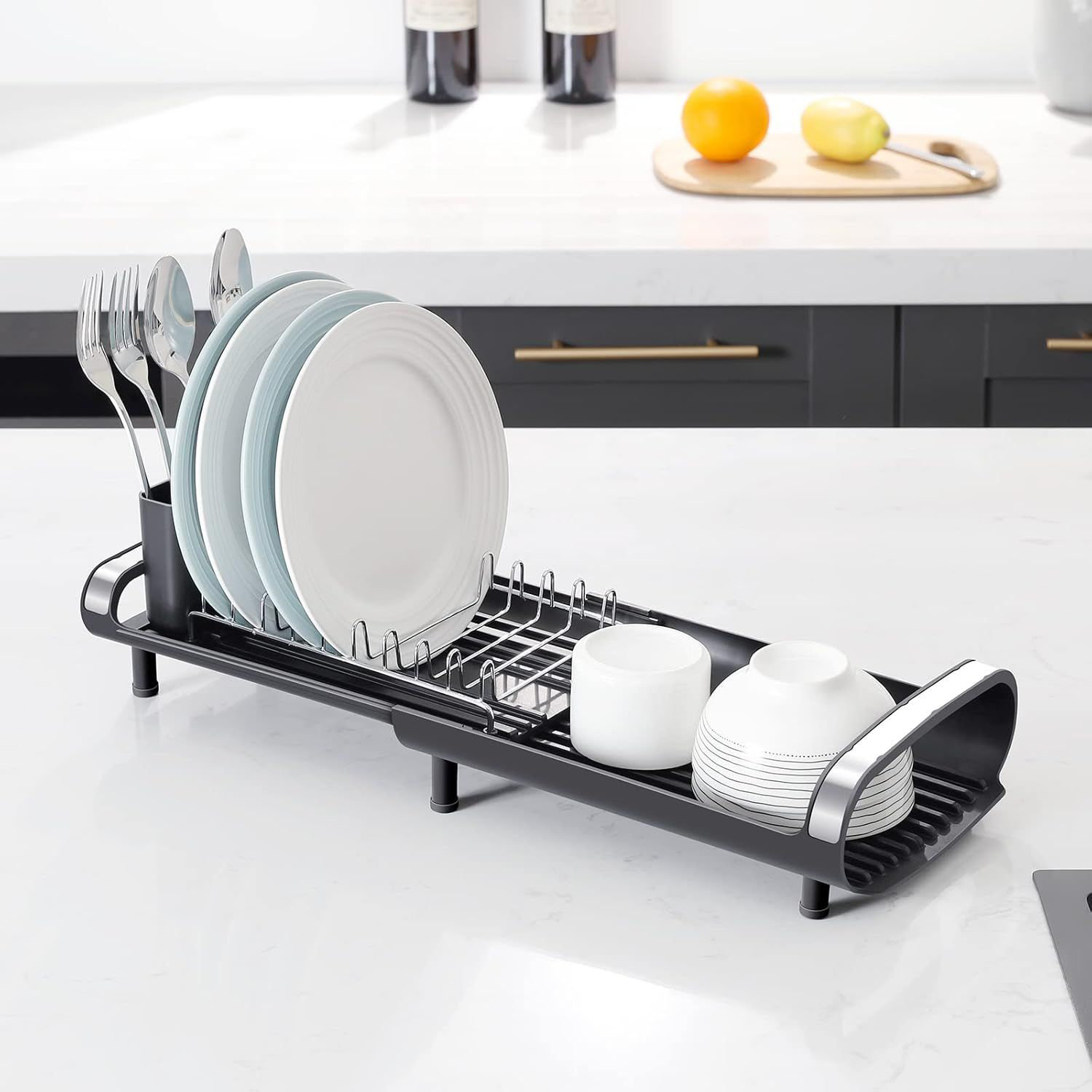 AKLOV Expandable Dish Rack, Compact Dish Drainer | Wayfair