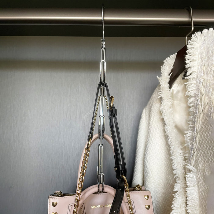 Rebrilliant Doulbe Side Hanging U Hooks, Dual Wire Heavy Duty Silver ...