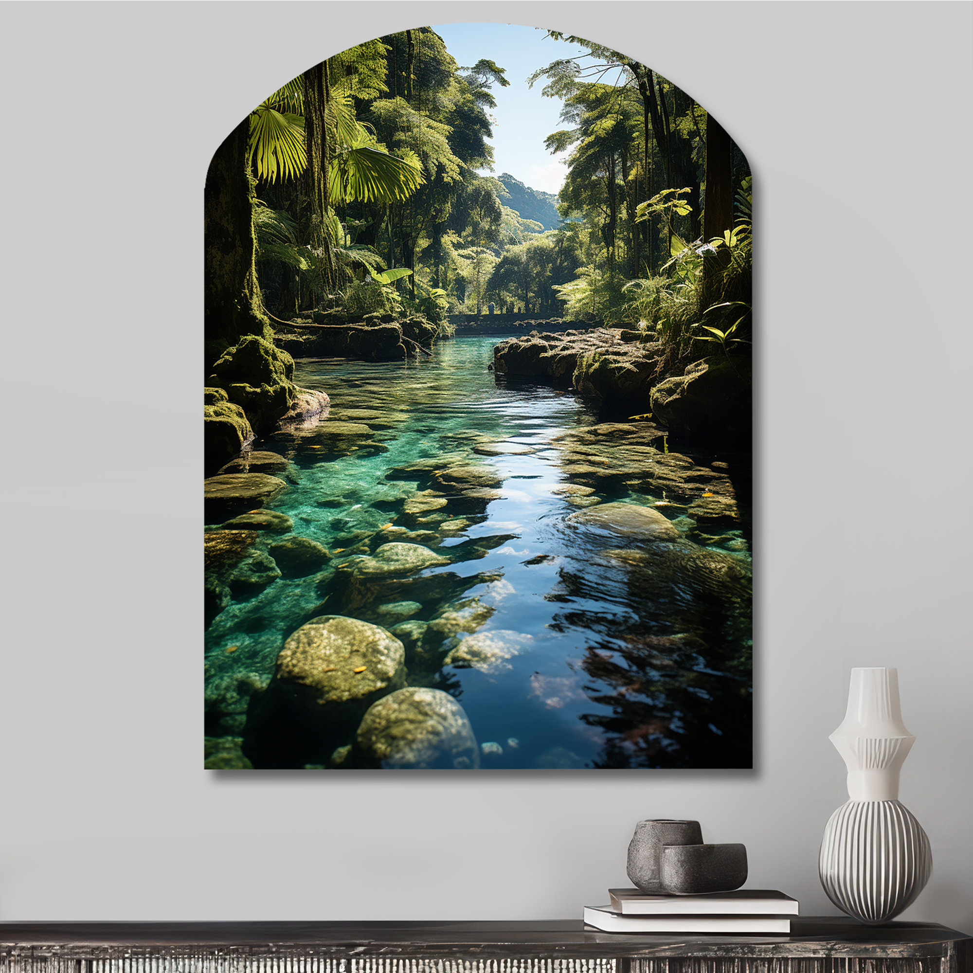 Design Art Dominican Harmony Of Nature - Coastal Beach Arch Shape ...