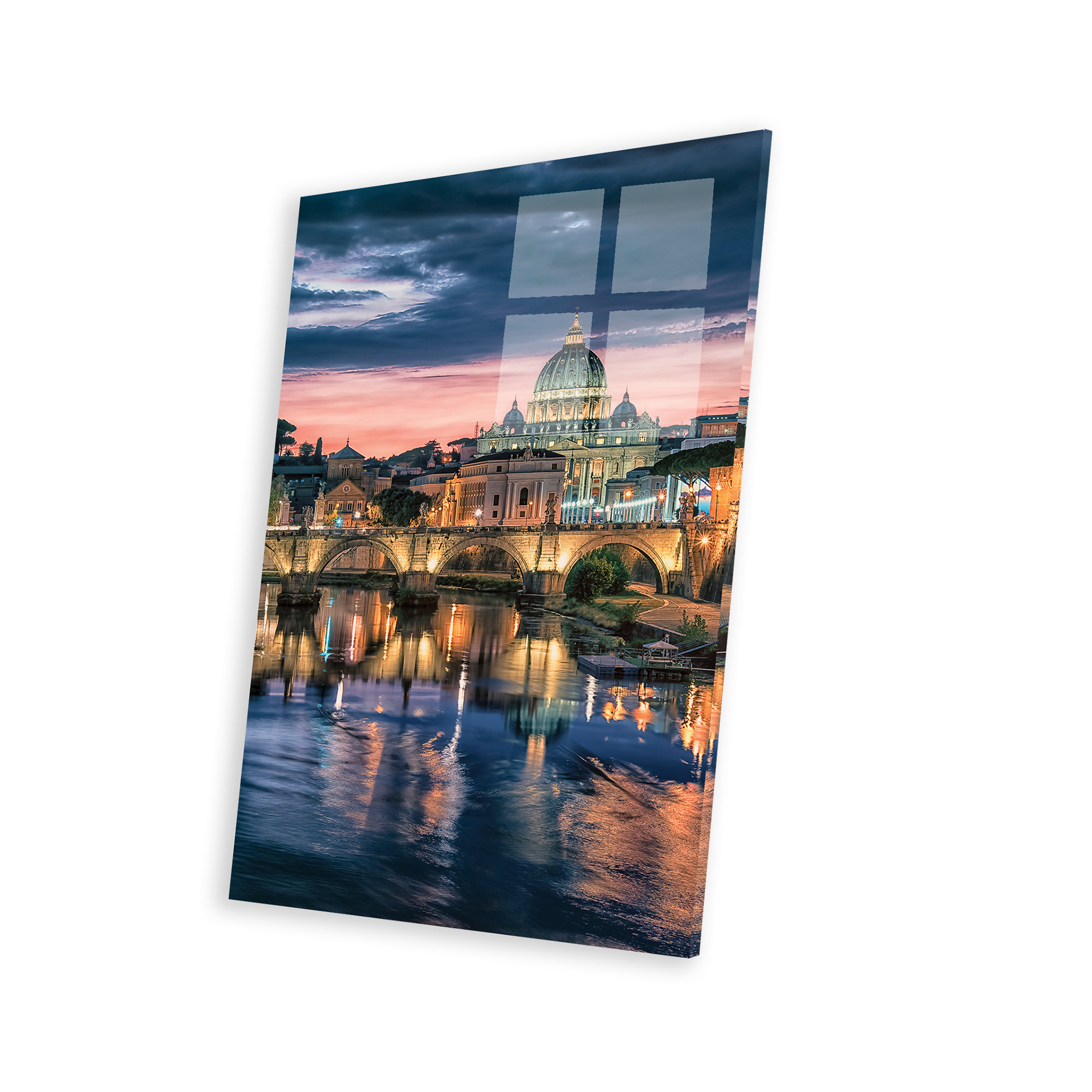 Ebern Designs Rome Sunset Print On Acrylic Glass - Wayfair Canada