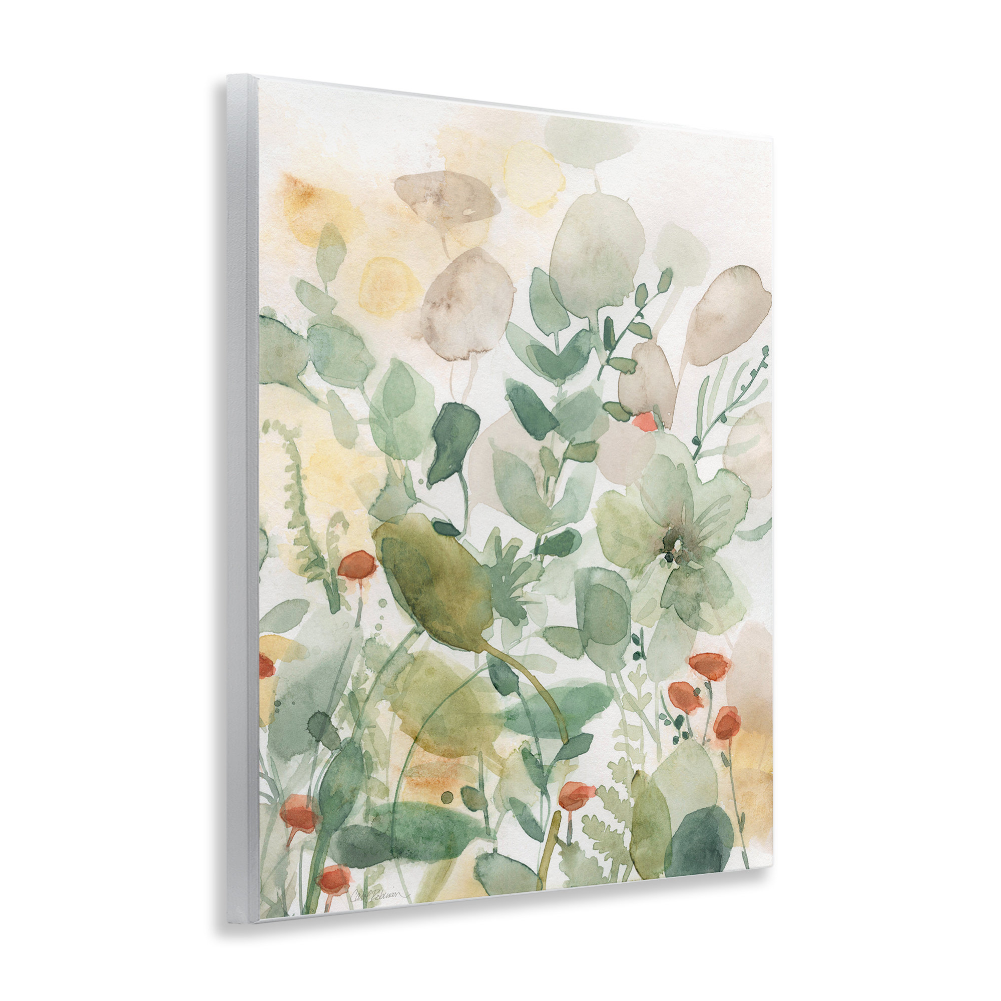 Dakota Fields Layered Transparent Leaves Wall Plaque Art by Carol ...