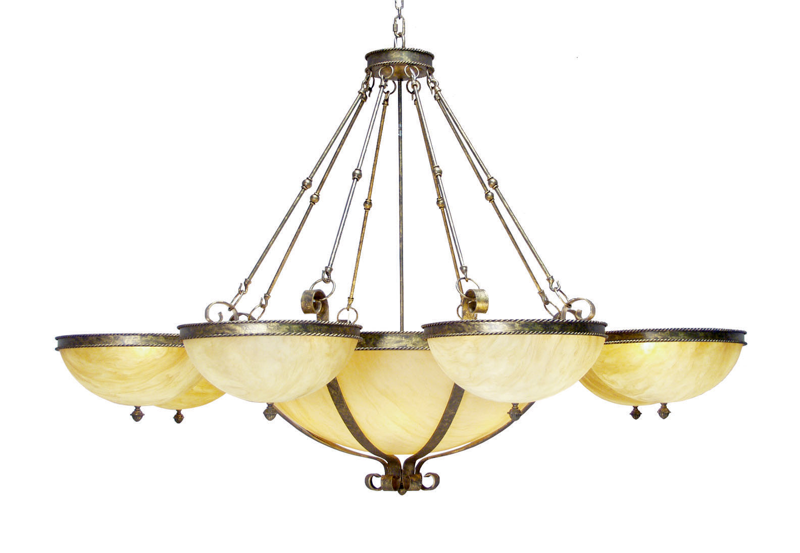 2nd Ave Lighting Alonzo 84" W Alonzo Chandelier | Wayfair