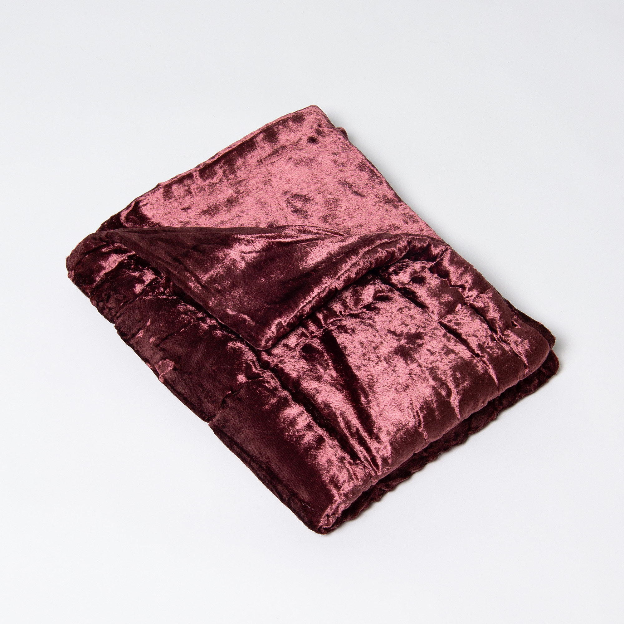 Amity Home Grednar Merlot Velvet Quilt Set - Wayfair Canada