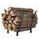 Winston Porter Abhijith 13'' W Metal Log Rack & Reviews | Wayfair