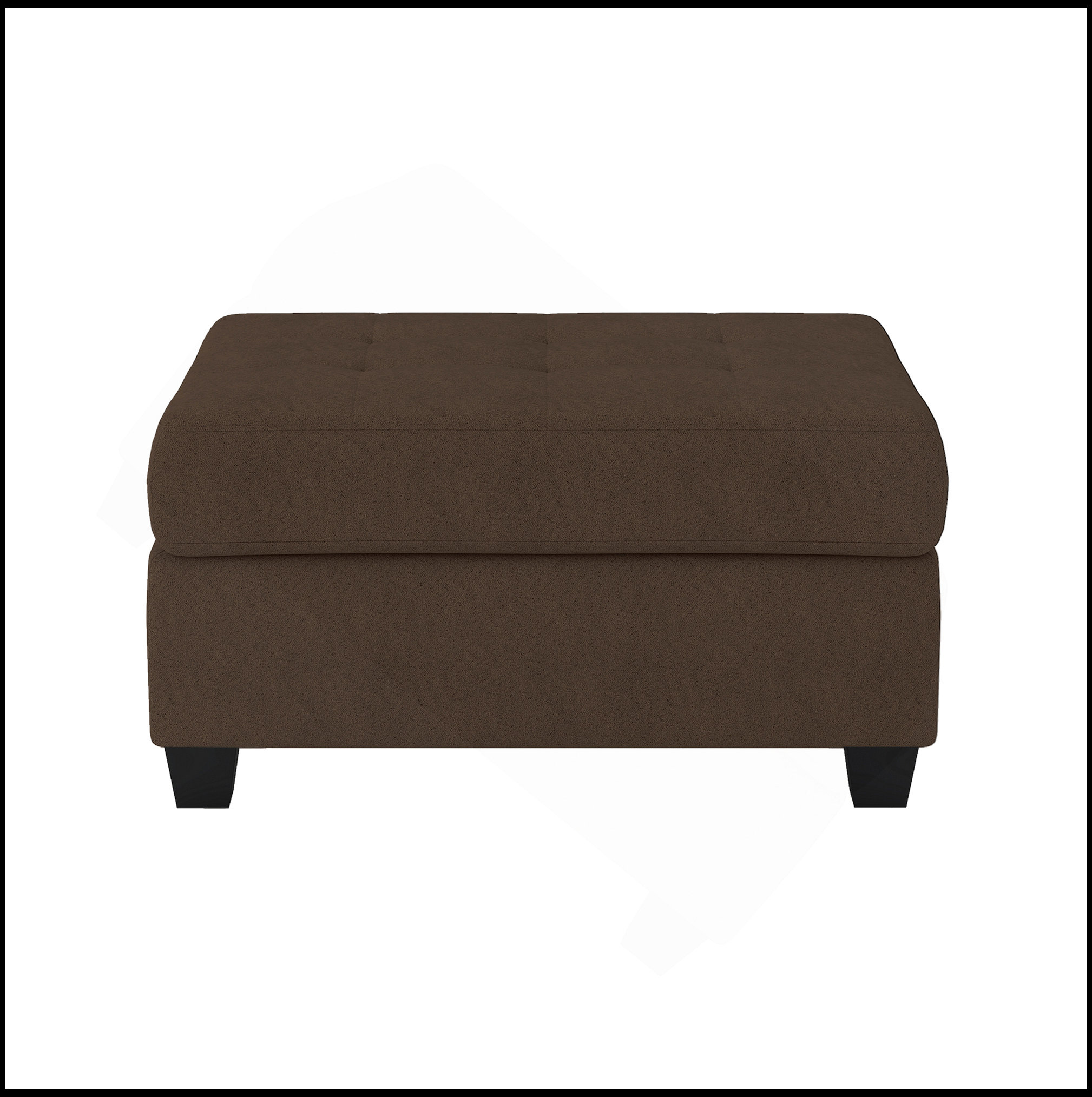 Latitude Run® Modern Living Room Storage Ottoman With Tufted Top And ...