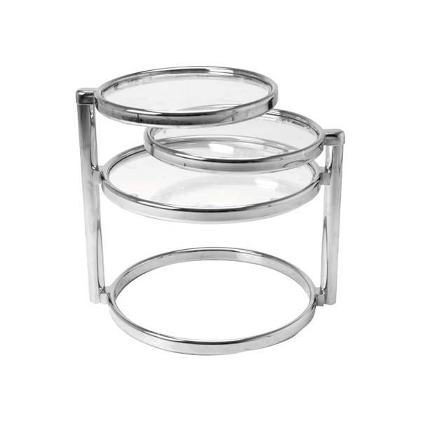 Leitmotiv Double Swivel Mini Side Table | Wayfair.co.uk
