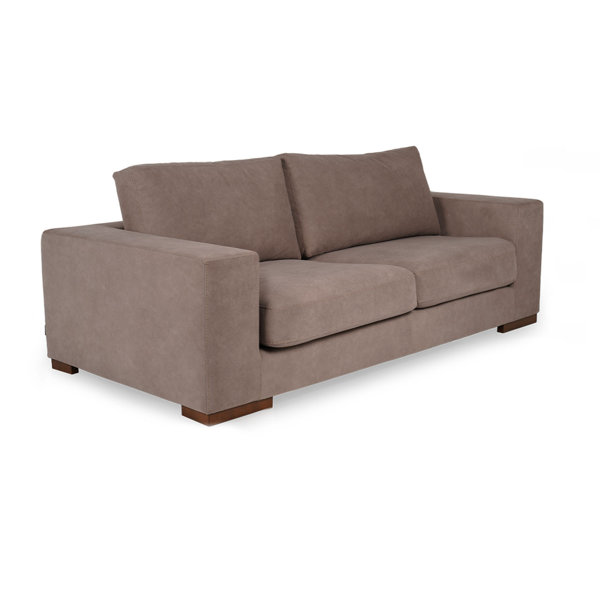 Ebern Designs Sofa Egija aus Echtleder | Wayfair.de