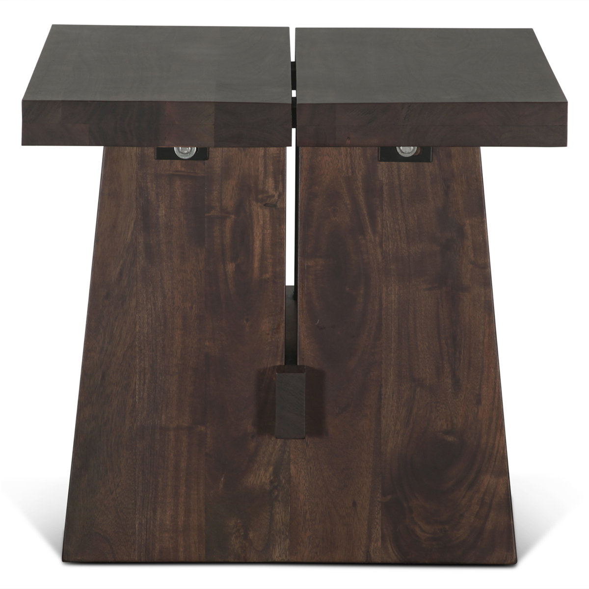 Home Trends & Design Acadia Side Table In Coffee Bean | Birch Lane