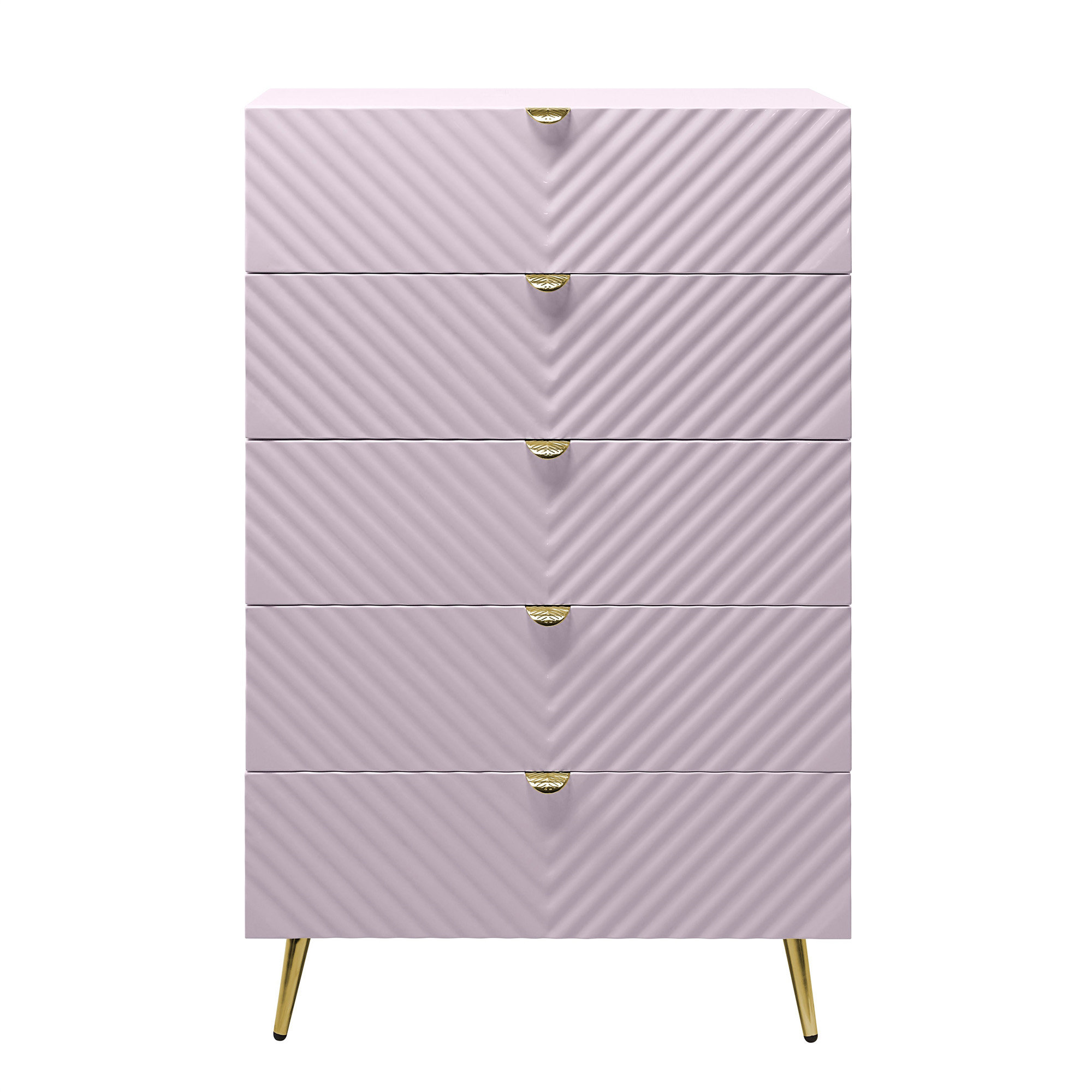 Everly Quinn High Gloss Finish Chest - Wayfair Canada