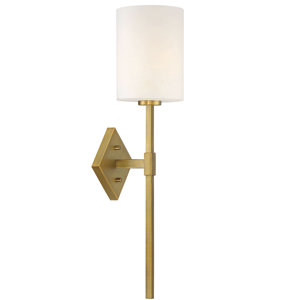 Wade Logan® Fussell 1 - Light Dimmable Wallchiere "& Reviews" | Wayfair