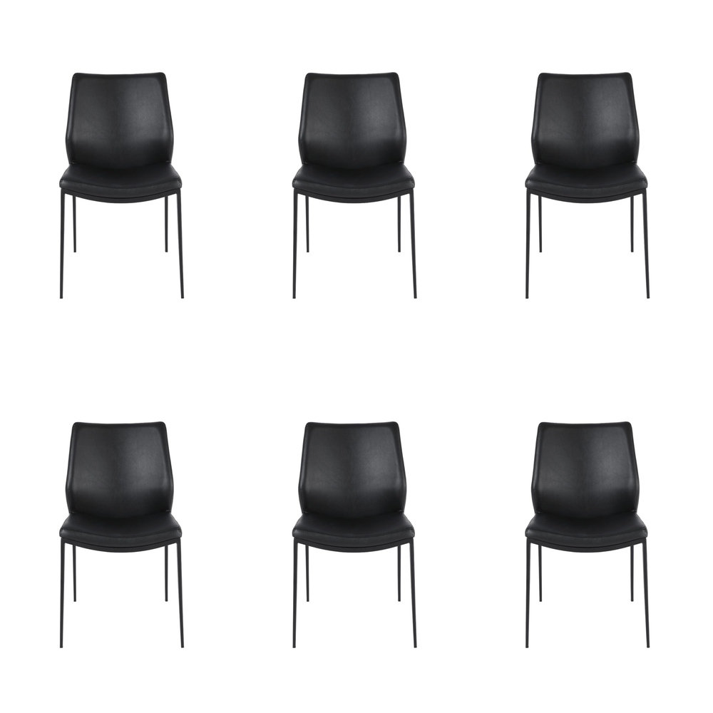 Corrigan Studio® Norcliffe Dining Chair in Black | Wayfair