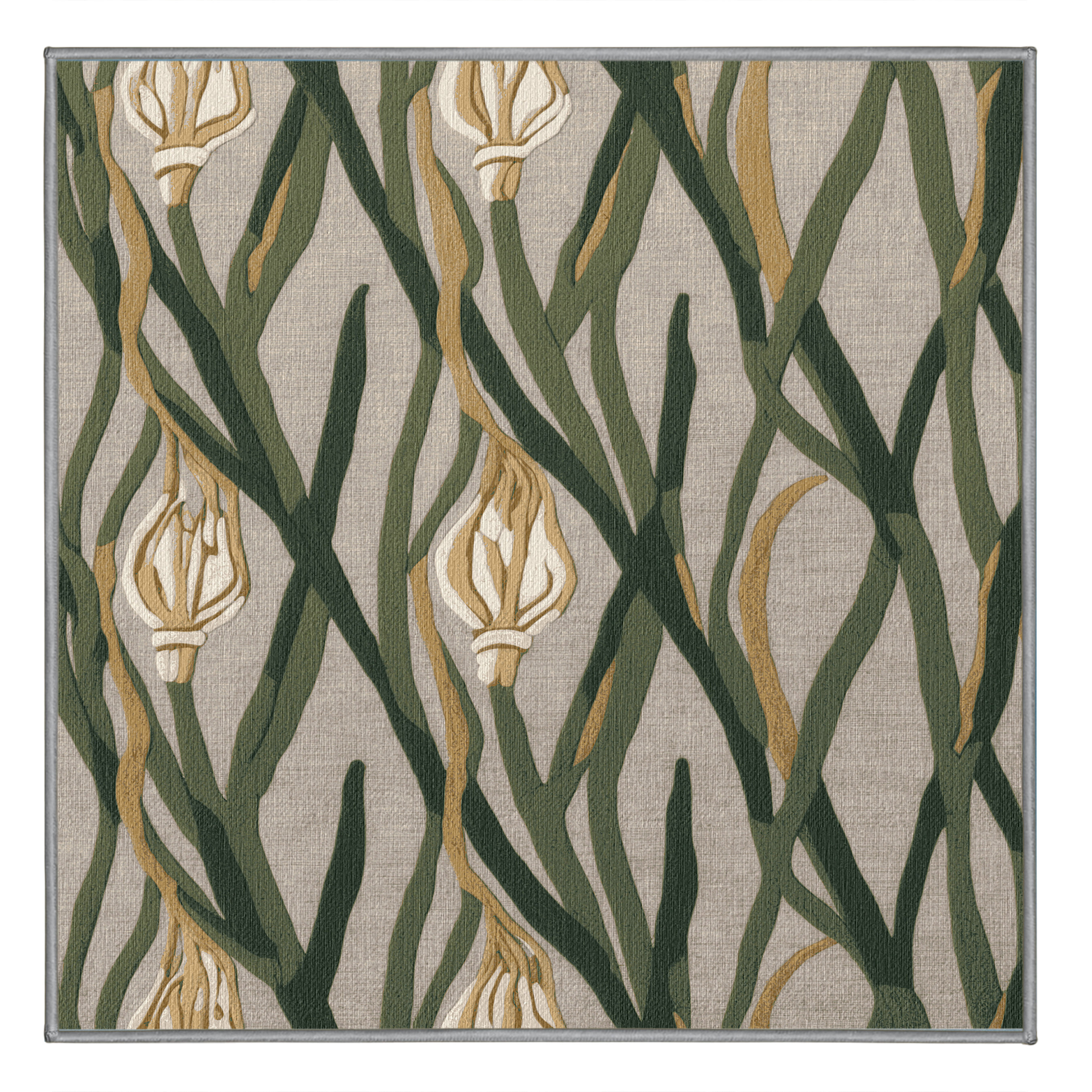 Dakota Fields Washable Garlic Scapes Vegetables Area Rug | Wayfair