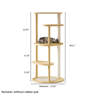 Tucker Murphy Pet™ 23.62"Home-use oak cat climbing frame and cat bed in ...