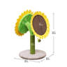Catry 25.5" Double Sunflower Scratching Post | Wayfair