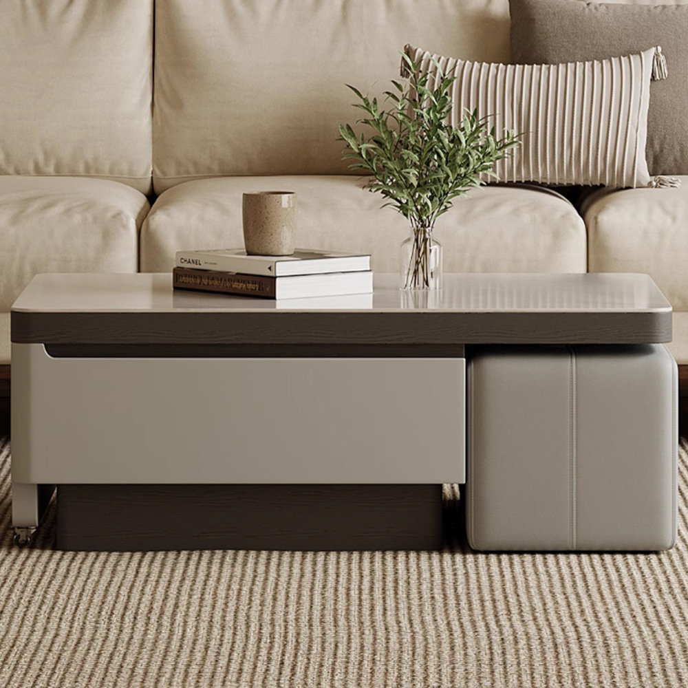 The Invincibles home Modern simple microcrystalline stone coffee table ...